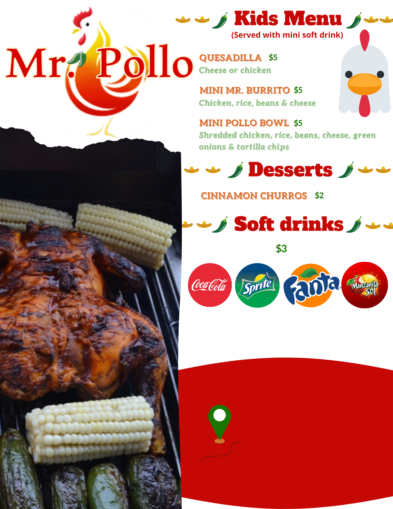 Menu – Mr. Pollo